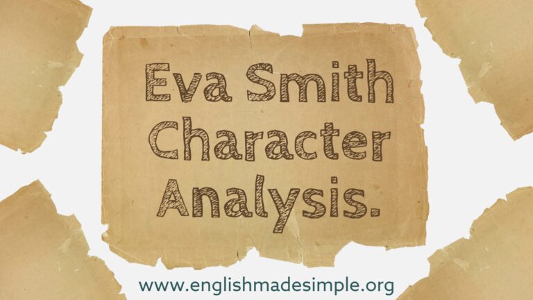 Eva Smith, a character analysis. - English Made Simple